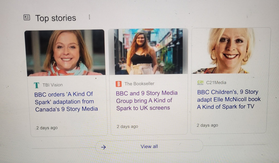 A Kind of Spark Is Going to be a Television Series! | Blog | Elle McNicoll A Kind of Spark Is Going to be a Television Series! | Blog | Elle McNicoll